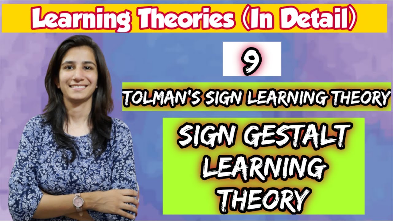 Tolman's Sign Learning Theory | UGC NET Education | All Teaching Exams ...