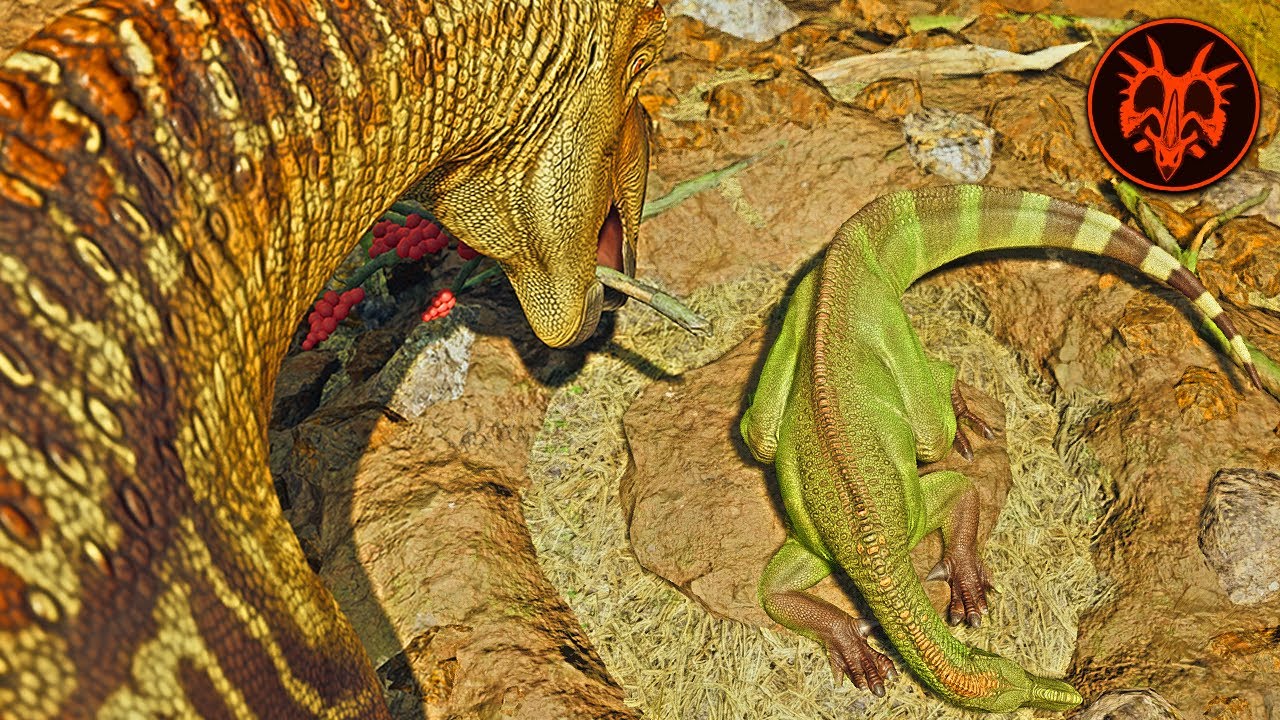 Iguanodon From Hatchling To Adult! | Path of Titans Nesting - YouTube