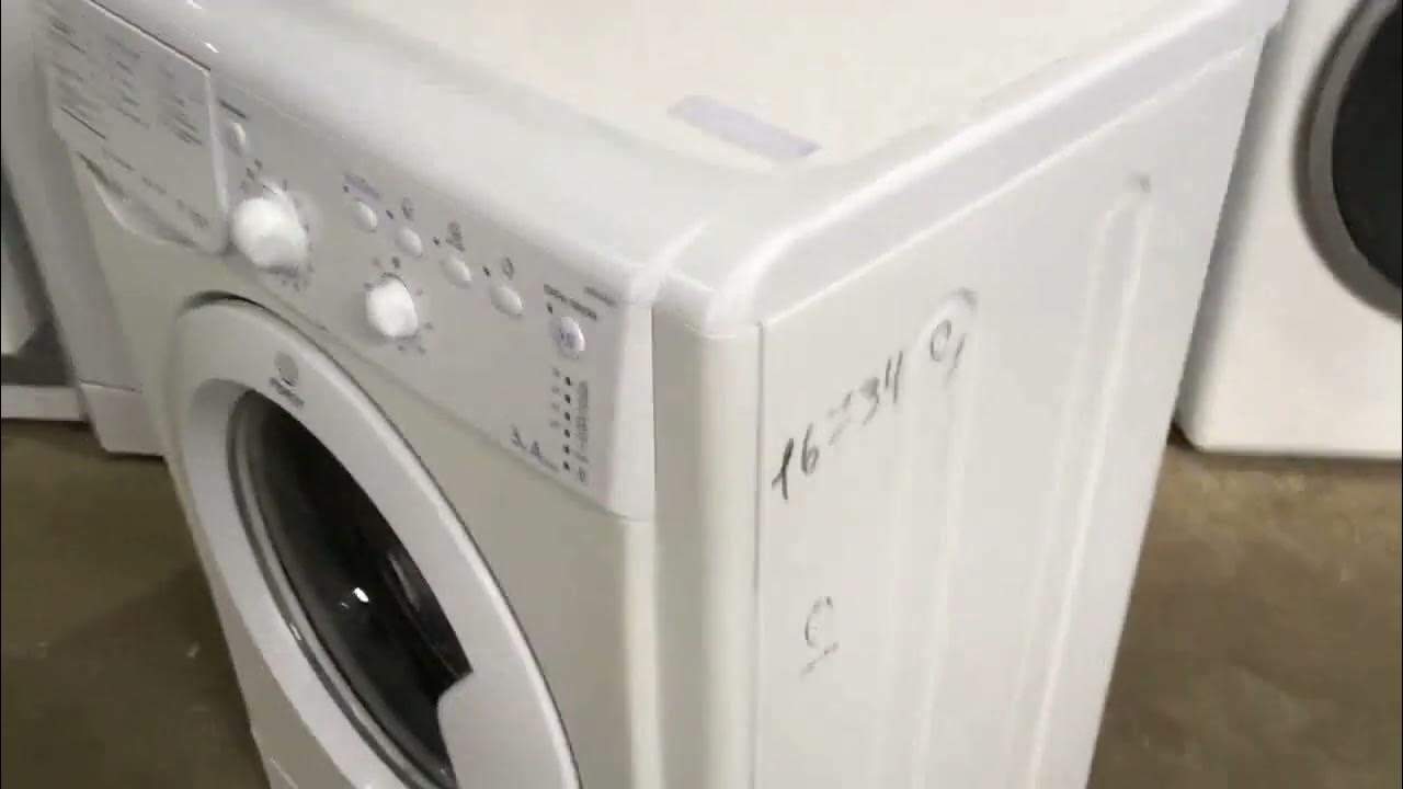 Стиральная машина Indesit IWSB5085 - YouTube