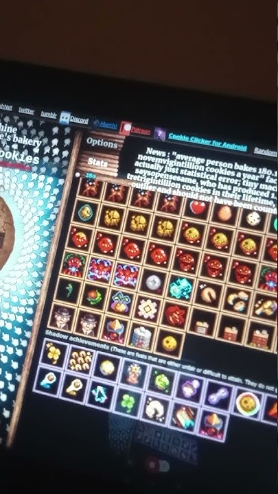 hack's in cookie clicker dev tools Tiny machine says open sesame 's ...