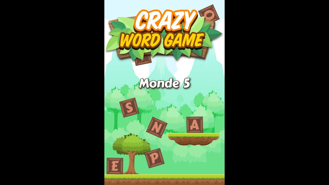 Crazy Word Game - Monde 5 - YouTube
