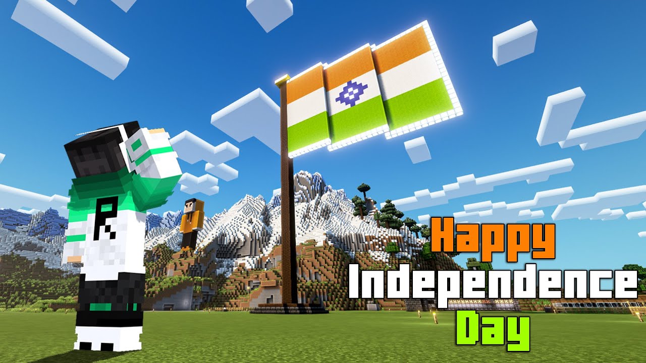 🔴LIVE: Building Indian Flag In Minecraft Hardcore.... #RoadTo50K - YouTube