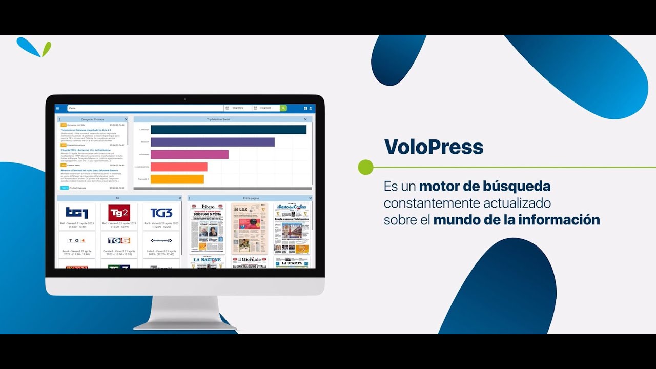 Volocom - Motor de búsqueda Volopress - YouTube