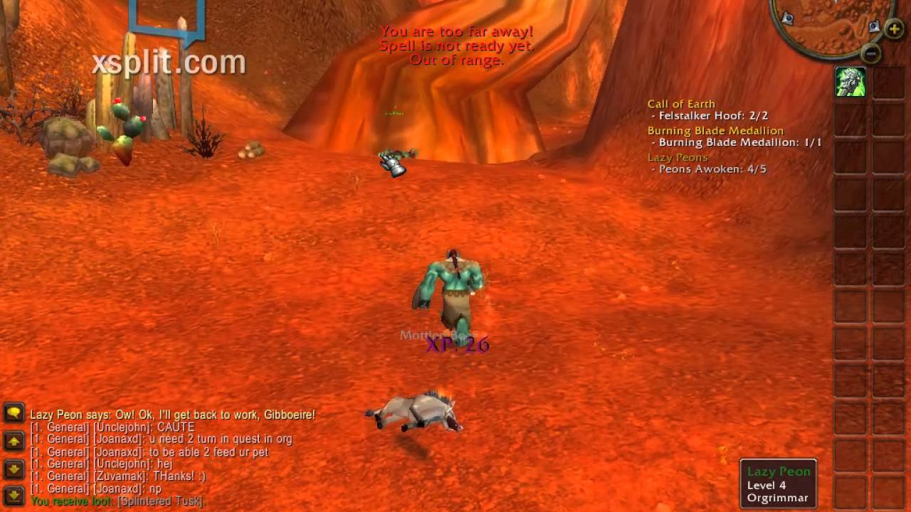 World of Kronos! Vanilla WoW Let's Play! Part 2 Lvl 4-5 - YouTube