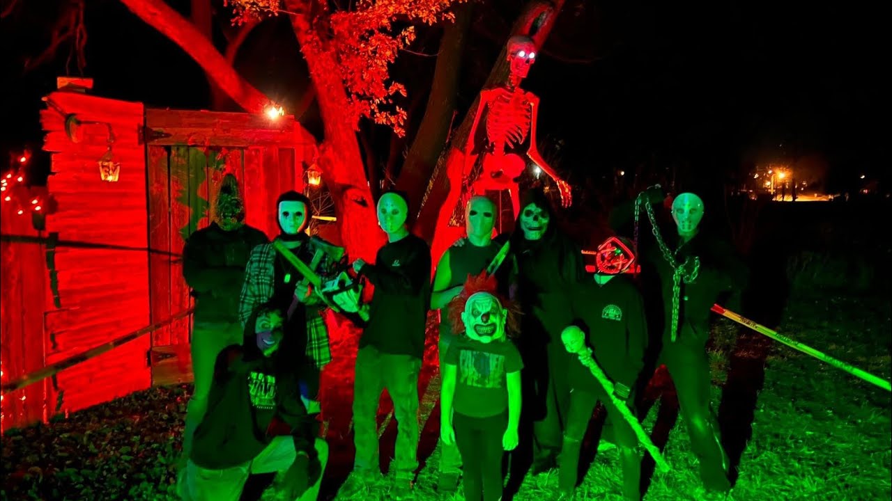 Hallowood Acres Haunted Trail 2022 - YouTube