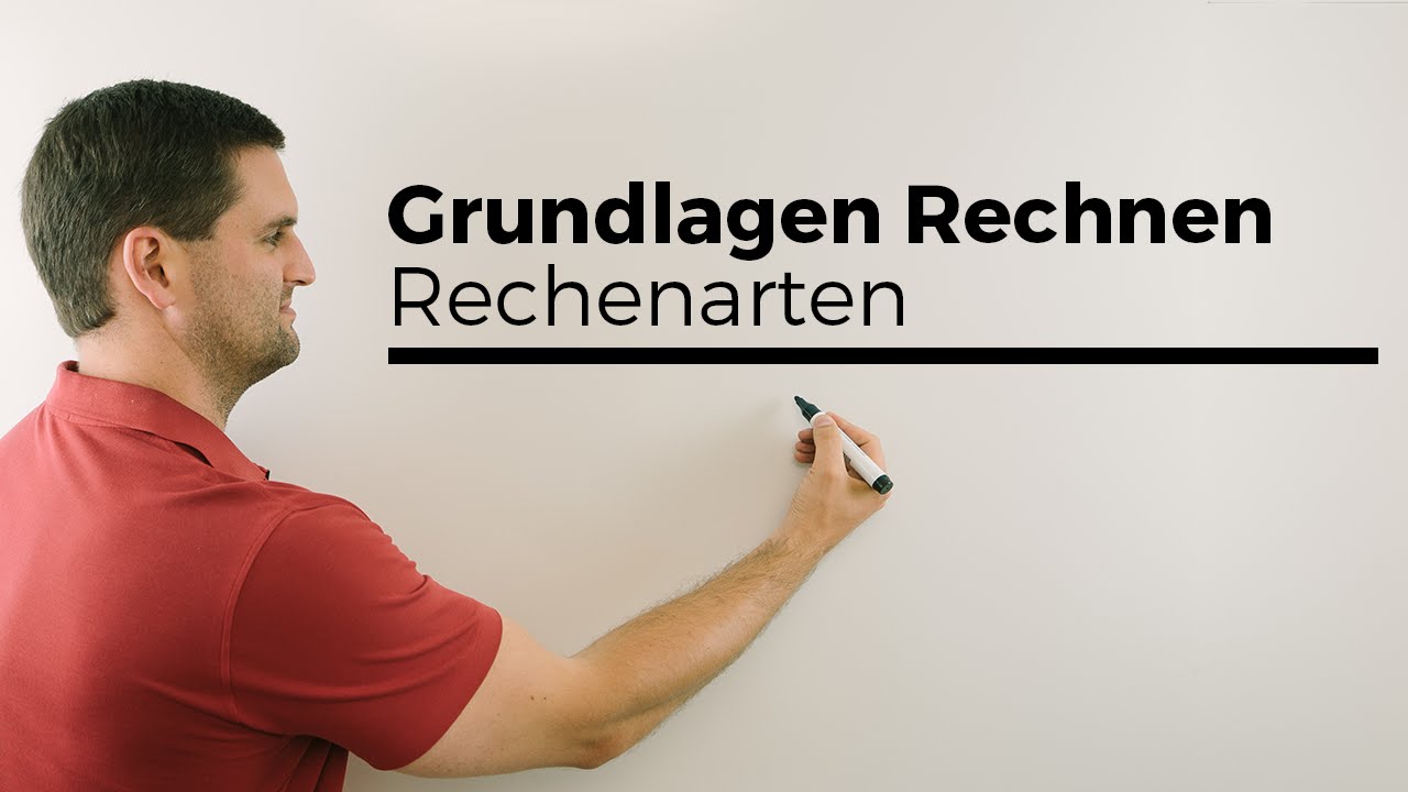 Grundlagen Rechnen, Addition, Subtraktion, Division, Multiplikation ...