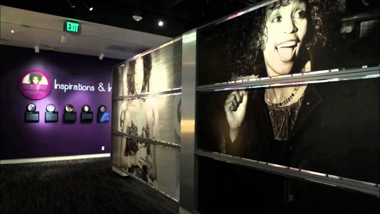 Whitney Houston Grammy Museum - YouTube