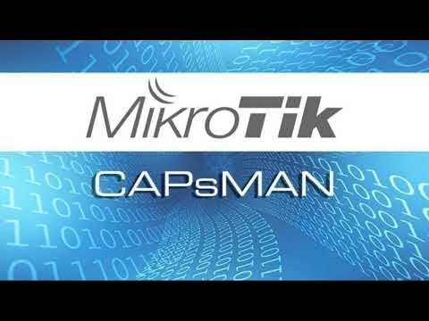 What is Mikrotik CAPsMAN - YouTube