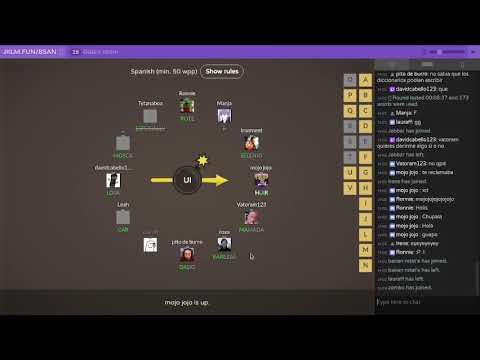 Bomb Party en español. Varias Partidas en JKLM.fun - YouTube