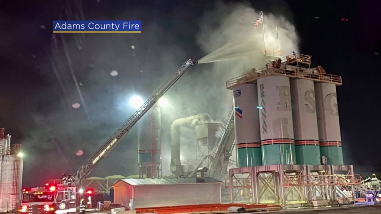 Arson Investigation Underway After Overnight Fire At Asphalt Plant ...