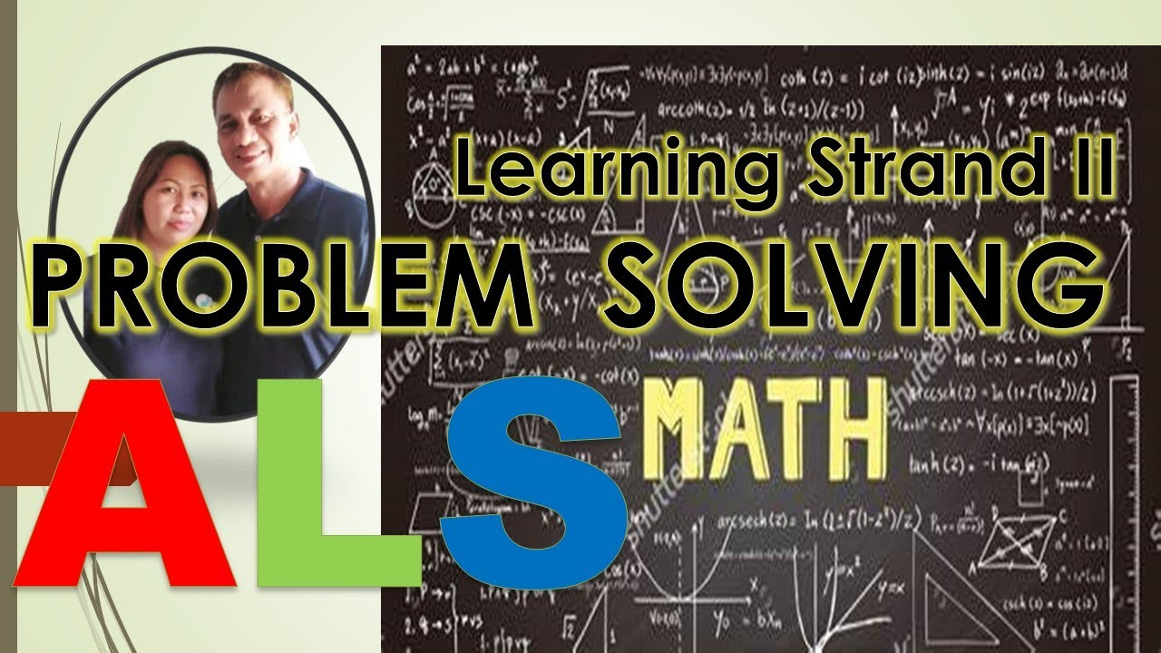 ALS Reviewer 2020 ️ ️ ️ ️ ️@ PROBLEM SOLVING AND CRITICAL THINKING PLUS ...