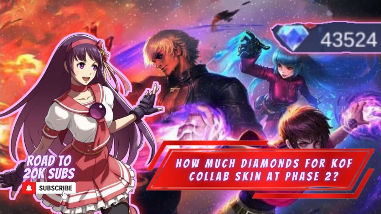 HOW MUCH 💎/DIAMONDS FOR CHEAP KOF SKIN IN MLBB X KOF EVENT 2024 | MLBB ...