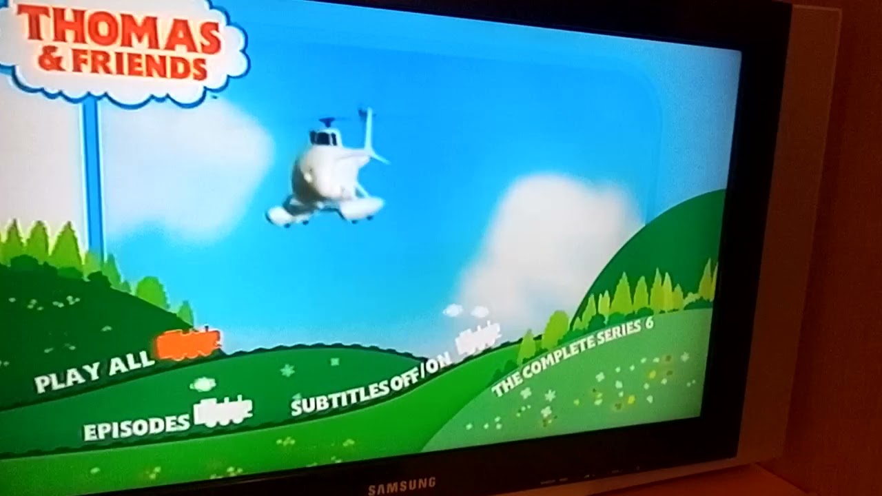 Thomas and friends DVD menu: The complete series 6 - YouTube