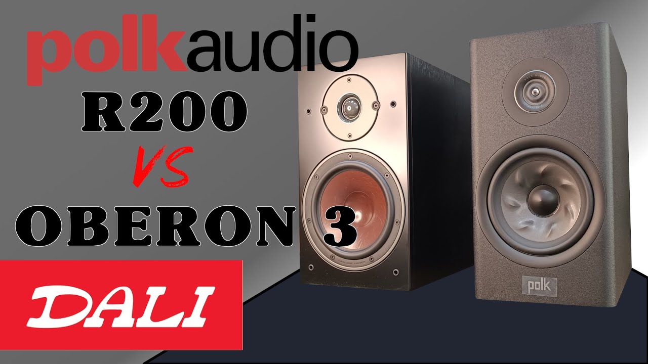 Polk Audio R200 vs Dali Oberon 3 Porównanie kolumn podstawkowych ...
