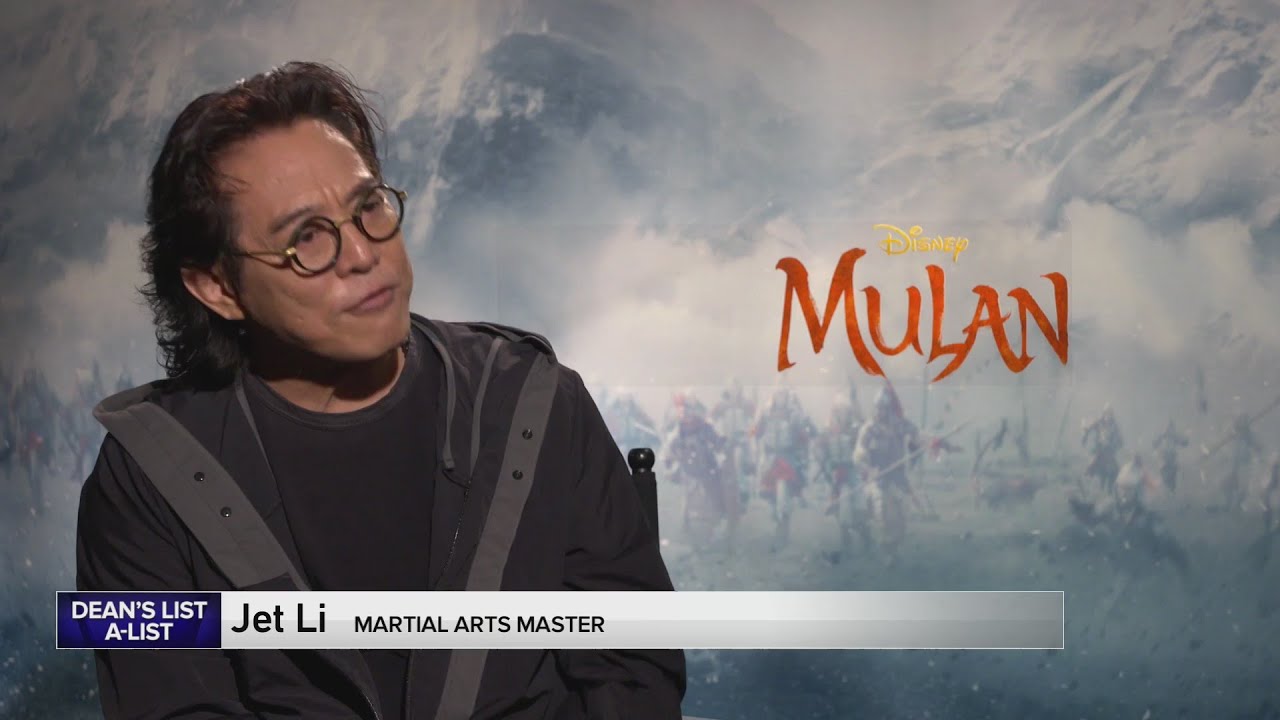 Jet Li discusses his foundation work and his roll in the new 'Mulan ...