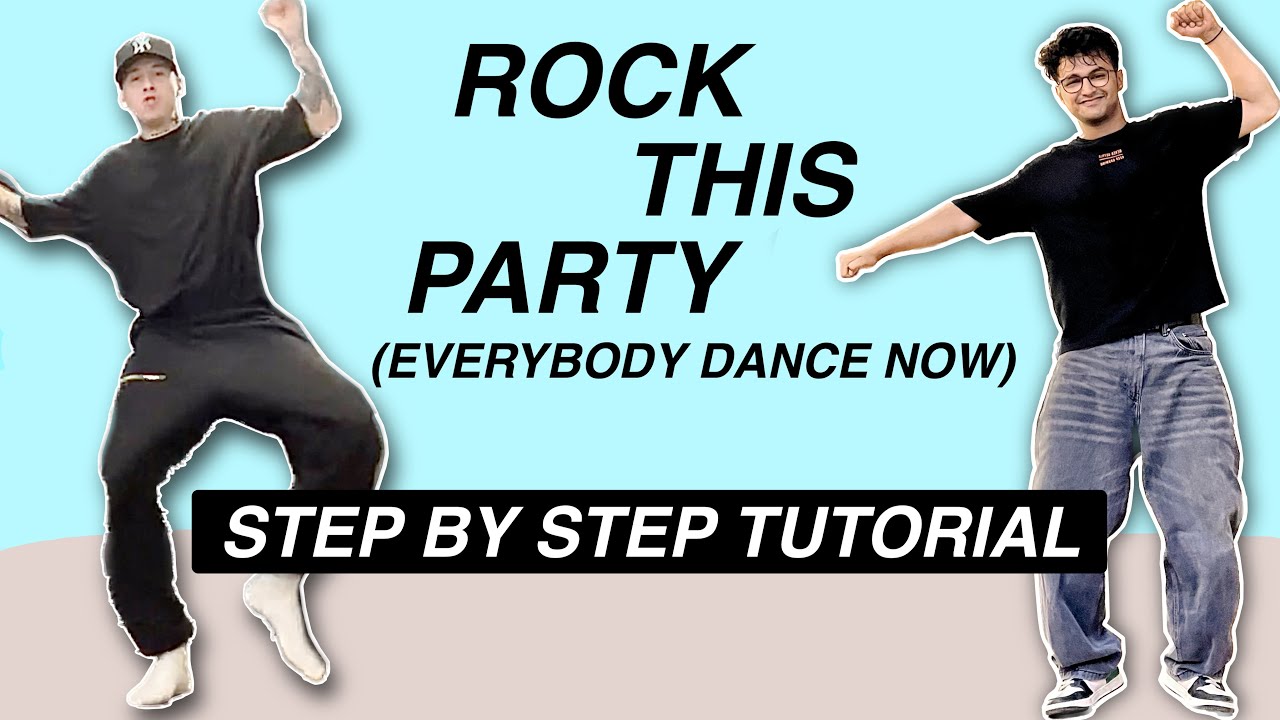 Rock This Party - Everybody Dance Now *EASY DANCE TUTORIAL* (Beginner ...