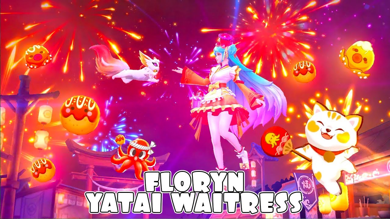 Floryn Yatai Waitress Summer Skin Spotlight - YouTube