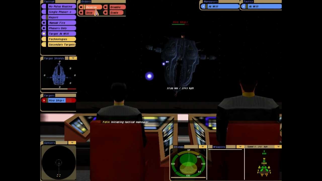 Star Trek Bridge Commander Stargate Universe Destiny - YouTube