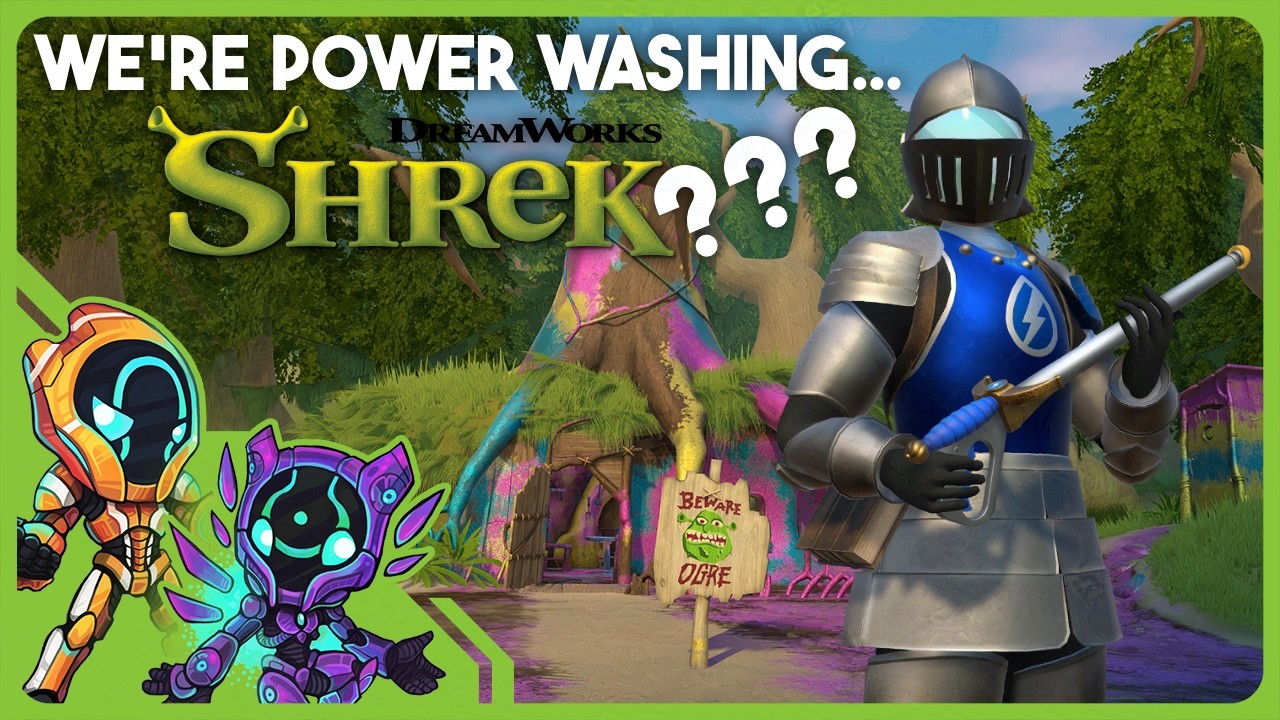 We're Power Washing... Shrek??? - PowerWash Simulator – Shrek Special ...