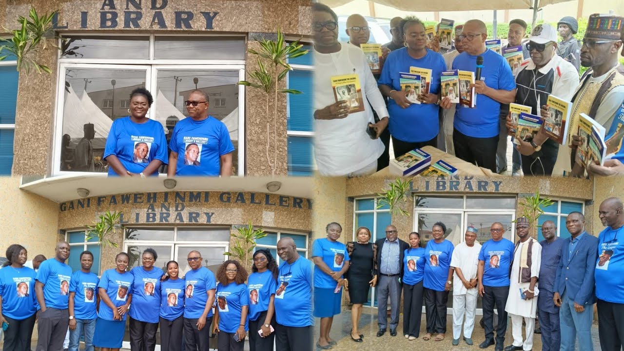 Peter Obi At Gani Fawehinmi The Grand Door Opening Of The Gani ...