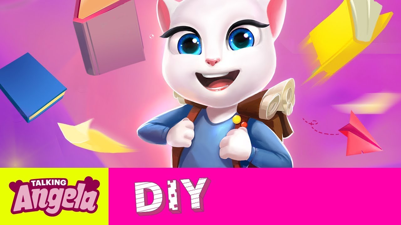 Talking Angela – DIY School Style - YouTube