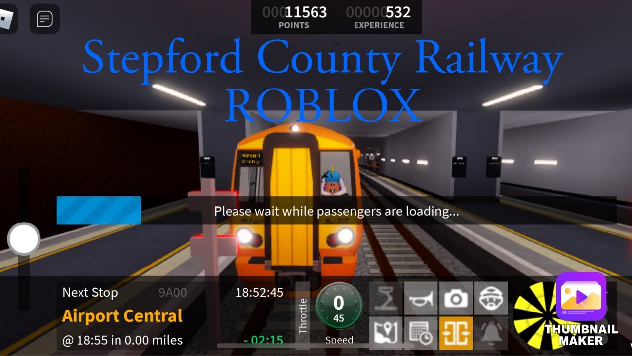Roblox SCR Airlink Route Class 387 - YouTube