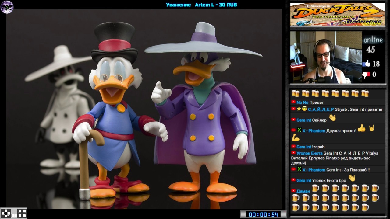 DuckTales 2 Two Players Hack прохождение 100% [ Hard ] (Dendy, Nes ...