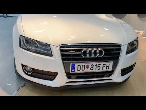 Audi A5 Black Mat Füme Folyo Kaplama RS5 Ön Panjur Avusturya Gelen Misafirimiz