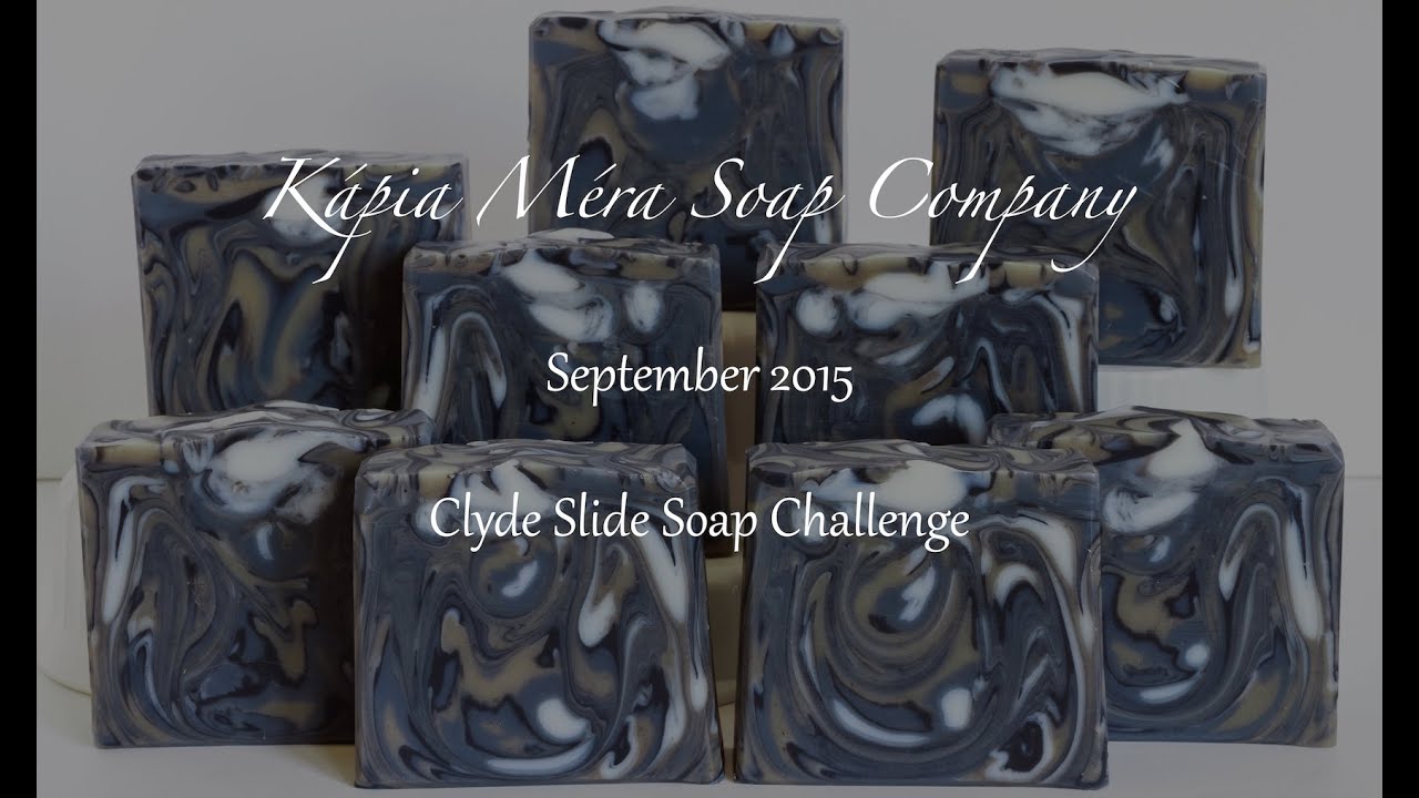 Homemade Soap - Moringa & Indigo Clyde Slide - Soap Challenge Entry ...