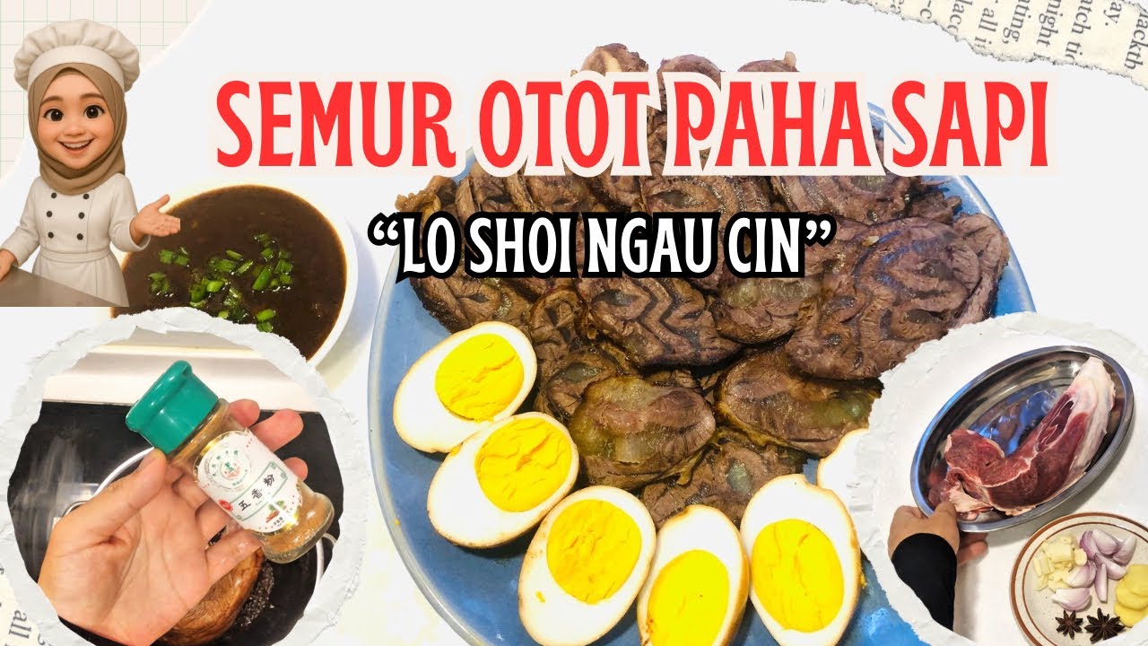 Cara masak Otot Paha sapi Khas Restaurant Hongkong/Lo soi Ngau Cin ...