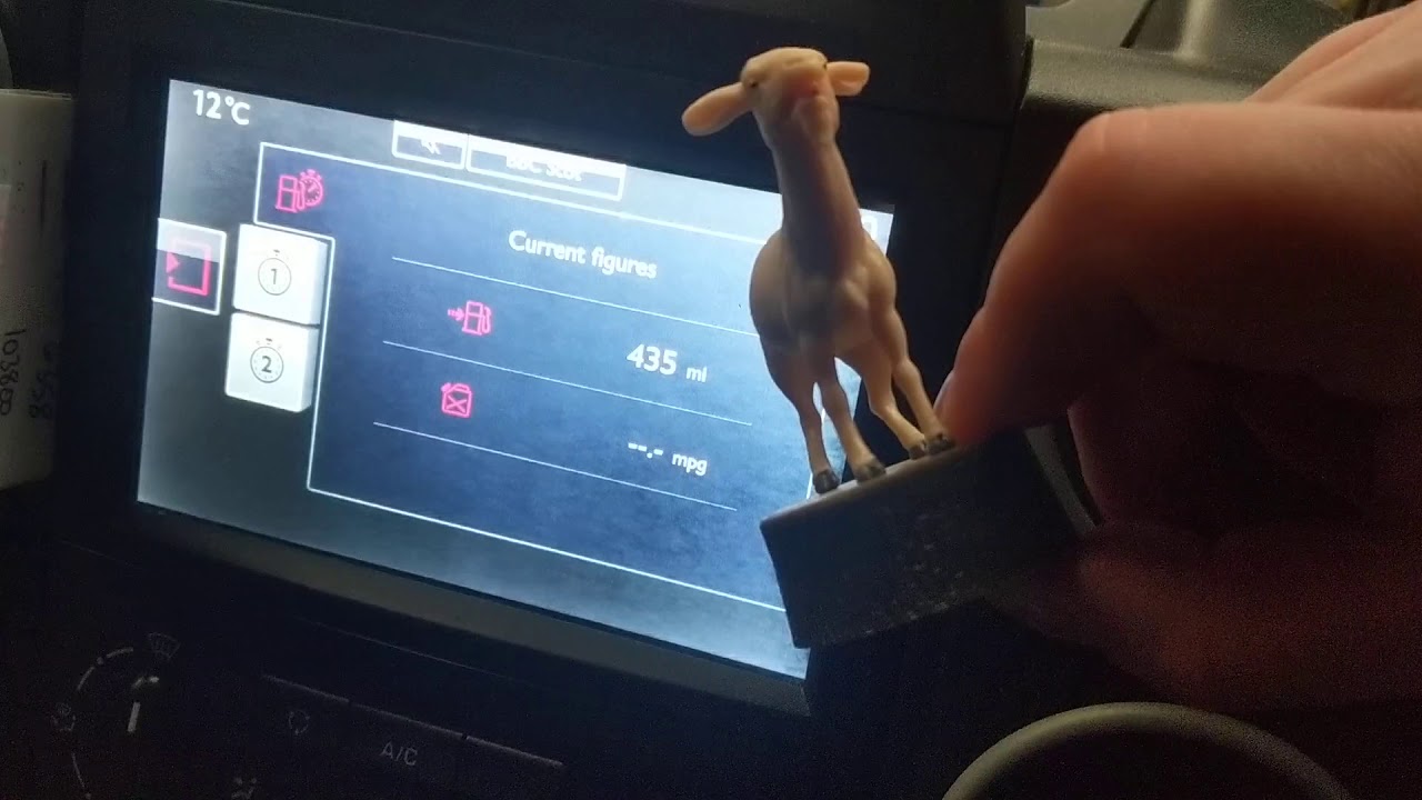 Prudence the Safety Goat Warning About Engine Management Fault - YouTube