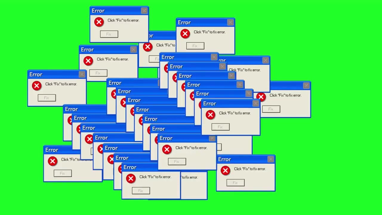 Windows error meme Pantalla verde - YouTube