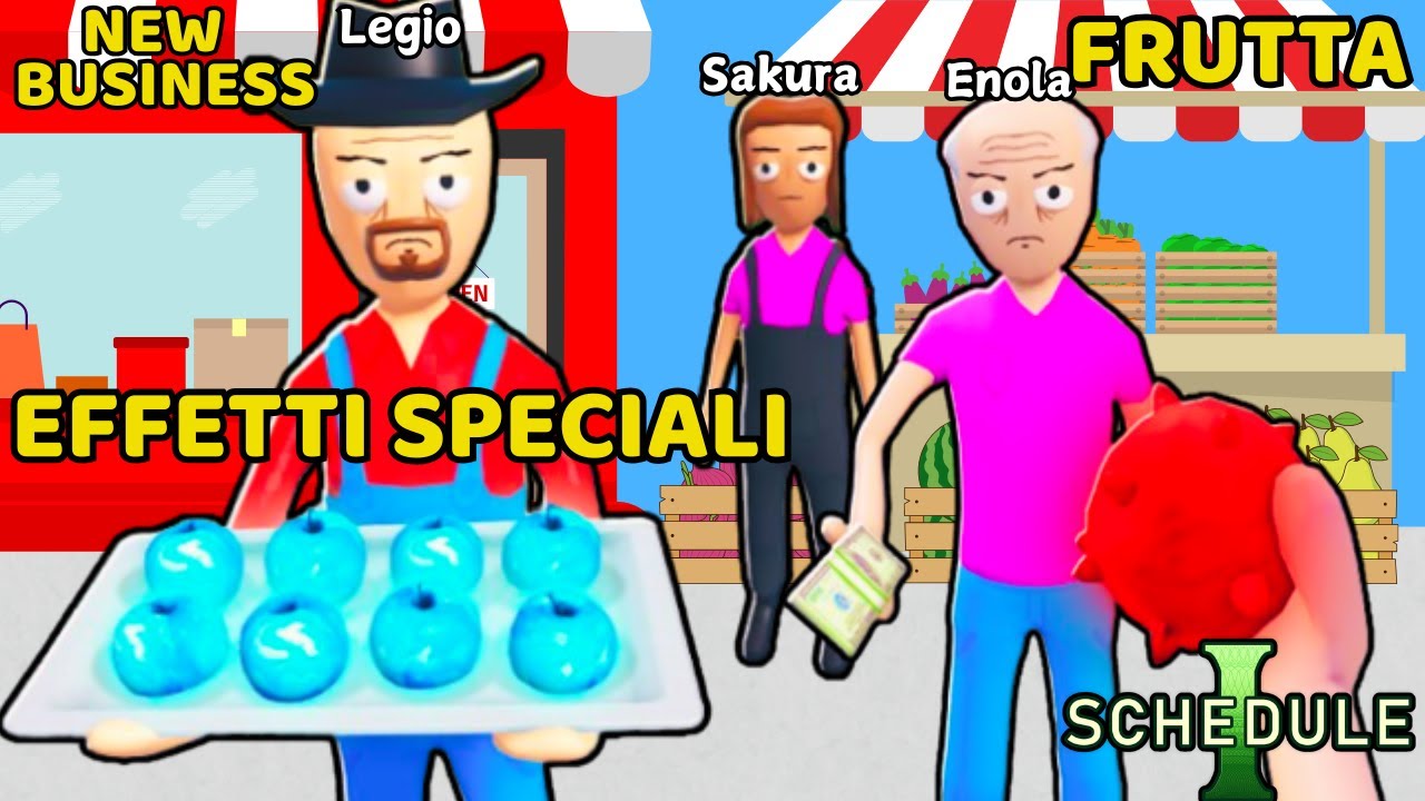 VENDIAMO FRUTTA "SPECIALE" SU ROBLOX ITA! (Schedule 1) - YouTube