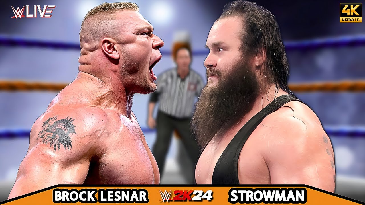 Brock Lesnar v.s Braun Strowman | Extreme Rules Match | HELL IN CELL ...