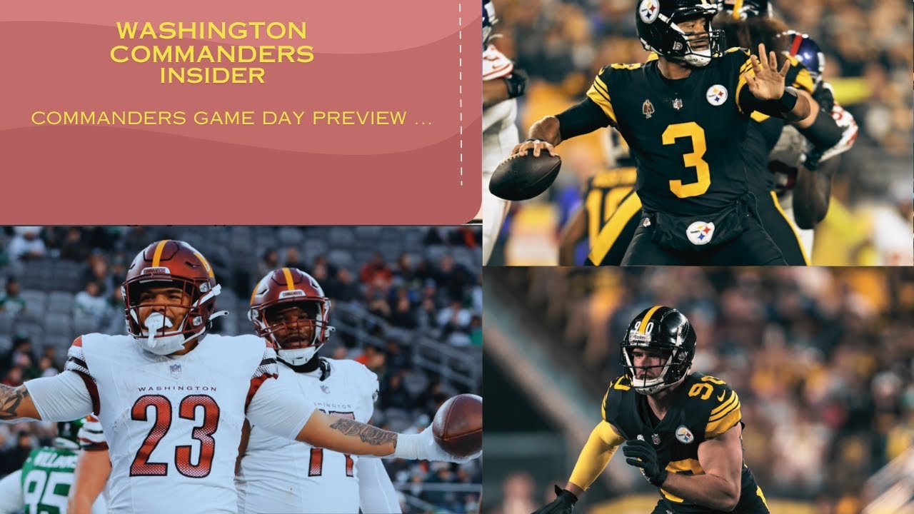 Washington Commanders Game Day Preview.... - YouTube