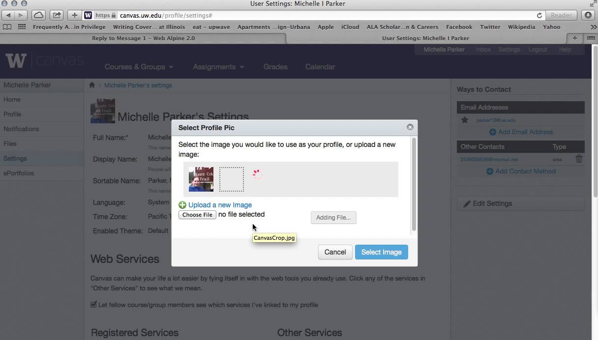 Adding A Profile Picture In Canvas YouTube Adding A Profile Picture In Canvas YouTube