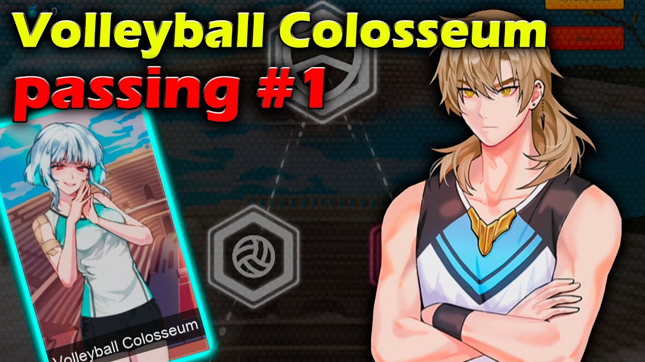 Volleyball Colosseum passing. Gameplay #1. The Spike. Volleyball 3x3 ...