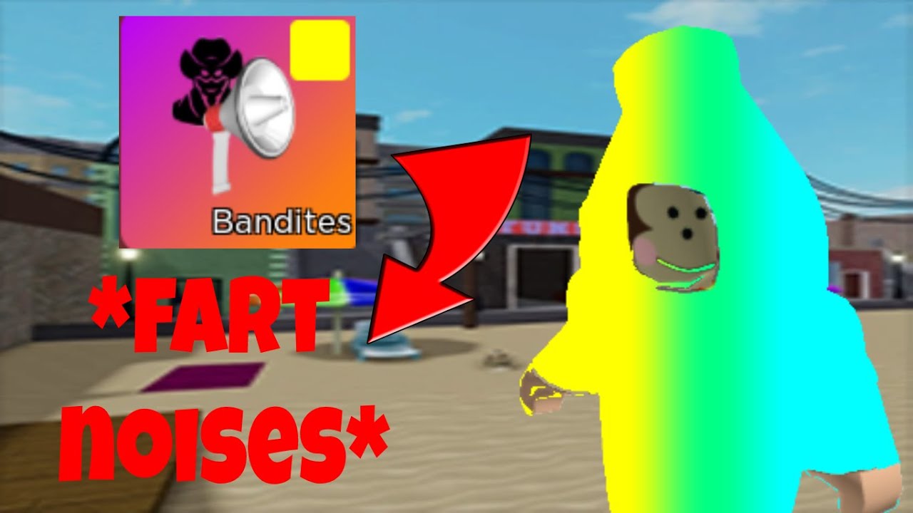 Using the Bandites Announcer in Roblox Arsenal...(FART NOISES) - YouTube