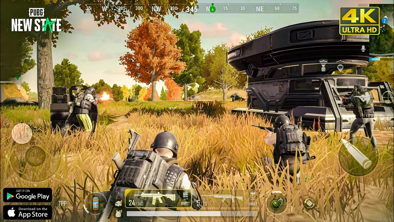 M24 GAMEPLAY PUBG NEW STATE MAX GRAPHICS - YouTube