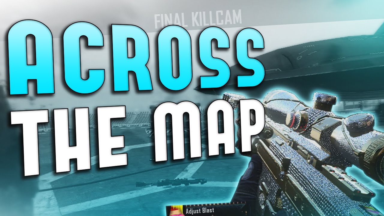 CROSS MAP TOMAHAWK TRICKSHOT! [BO2] - YouTube