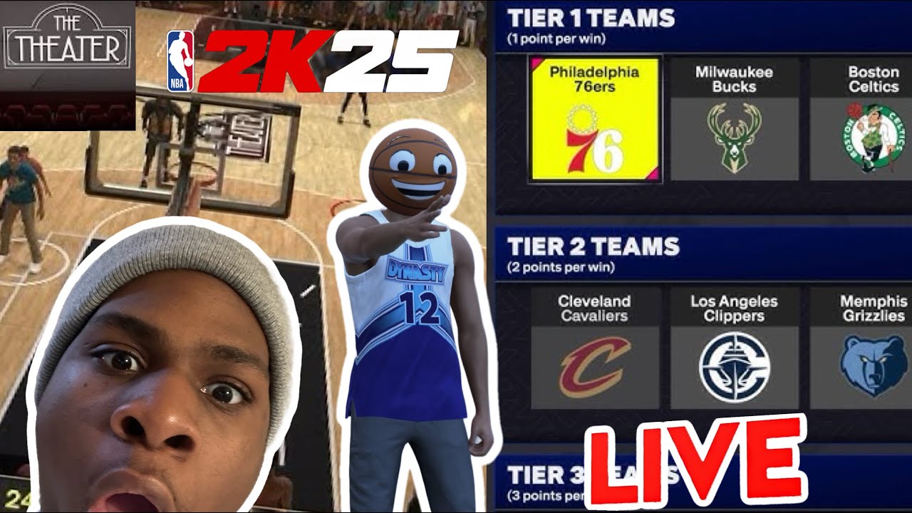 Playing 2K25 But With Good Music And Vibes!! - YouTube