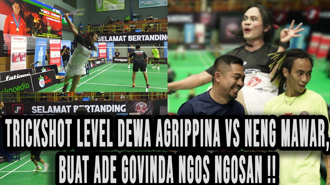 AGRPPINA VS KOENCIR NENG MAWAR ADU TRICKSHOT, ADE GOVINDA KEWALAHAN ...