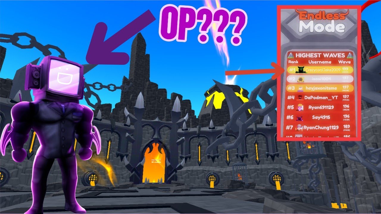 How Far Can The NEW SHADOW TV MAN Get In ENDLESS - YouTube