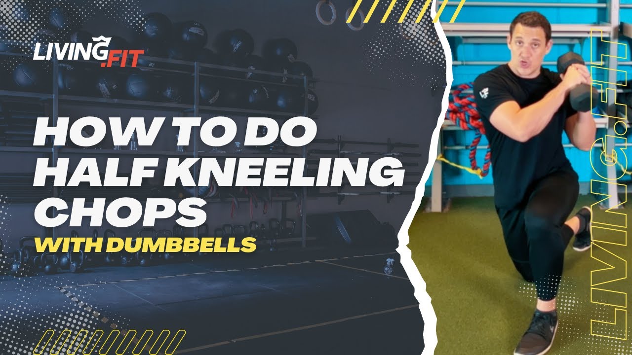 How To Do Dumbbell Half Kneeling Chops | Movement Breakdown - YouTube
