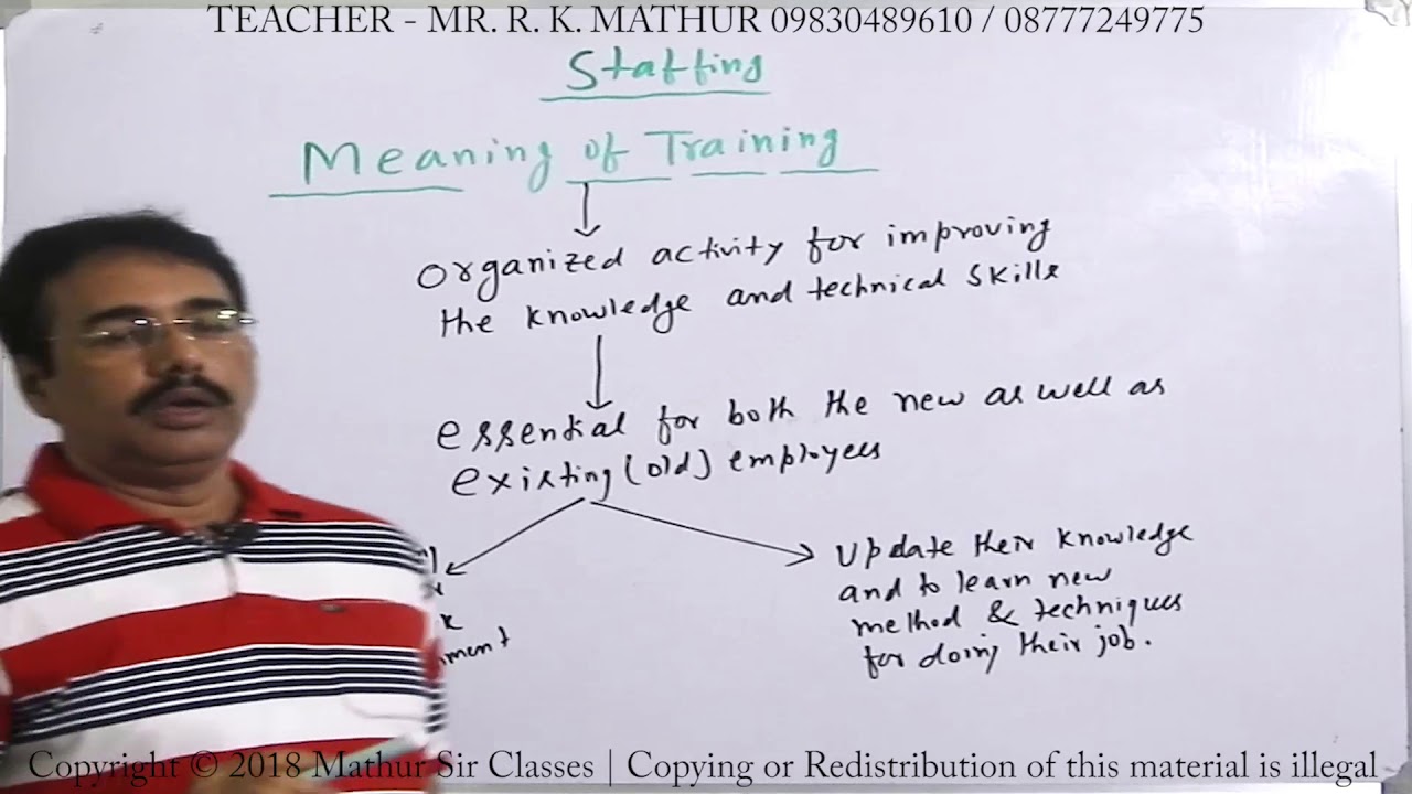 Meaning Of Training Staffing Business Studies Mathur Sir Classes meaning-of-training-staffing-business-studies-mathur-sir-classes