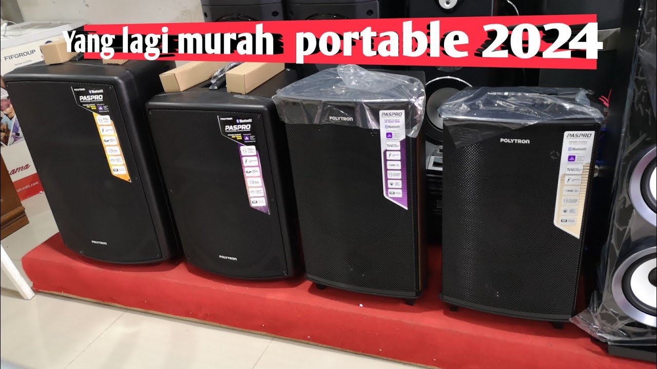 harga speaker portable polytron terbaru 2024 - YouTube