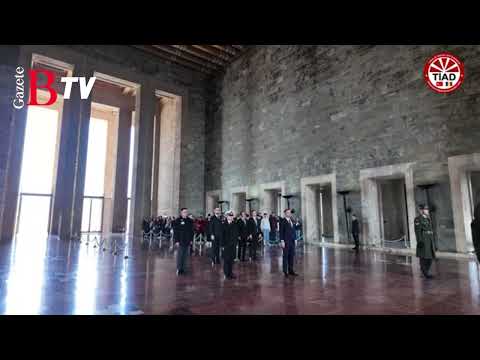 TİAD BAŞKANI UFUK TANDOĞAN ANITKABİR'DE