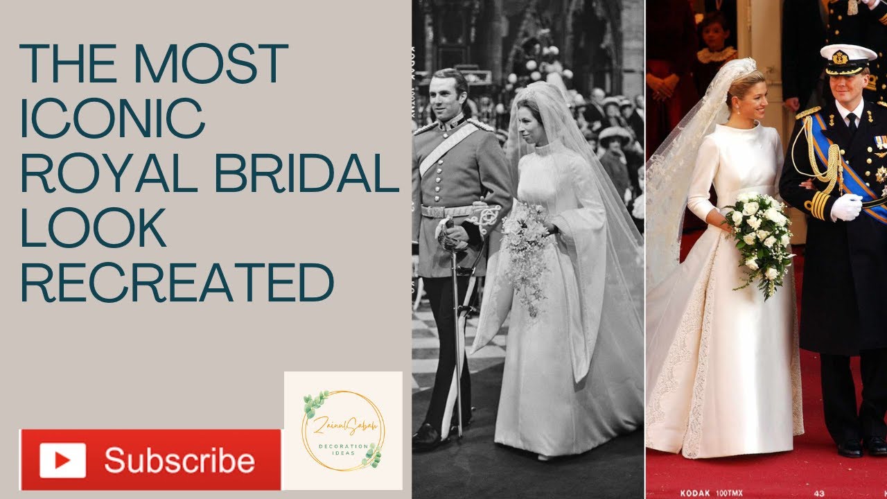 The Most Iconic Royal Bridal Look Recreated.. - YouTube