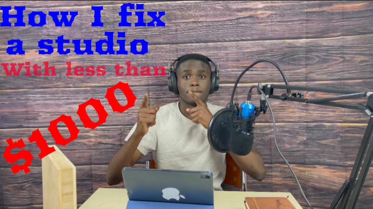How I fix my studio with less than $1000 - YouTube