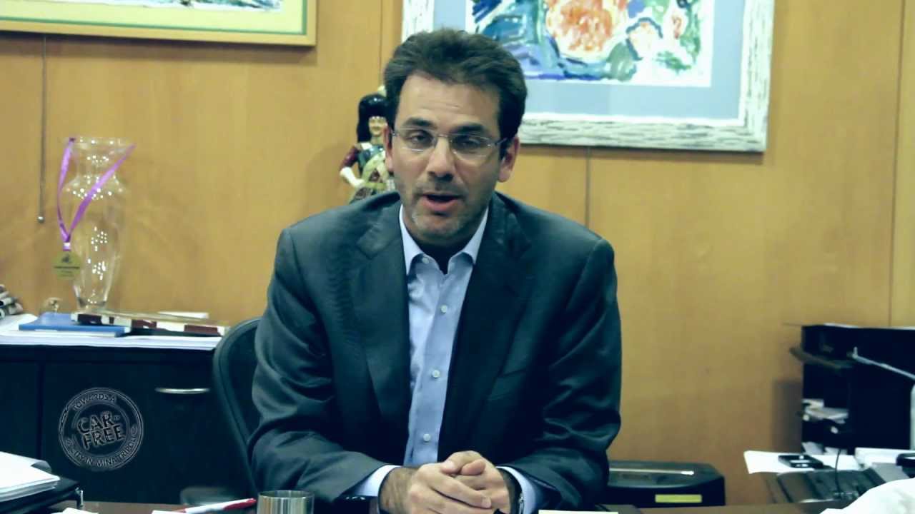 MP. Robert Fadel supporting Tripoli Carfree day - YouTube